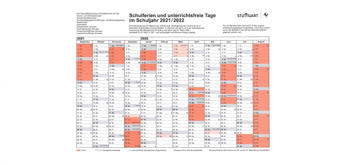 Service & Kalender — Eichendorffschule